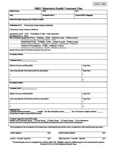 SBHC BH - Treatment Plan 2015 2016 fillable - New Mexico Alliance for ...