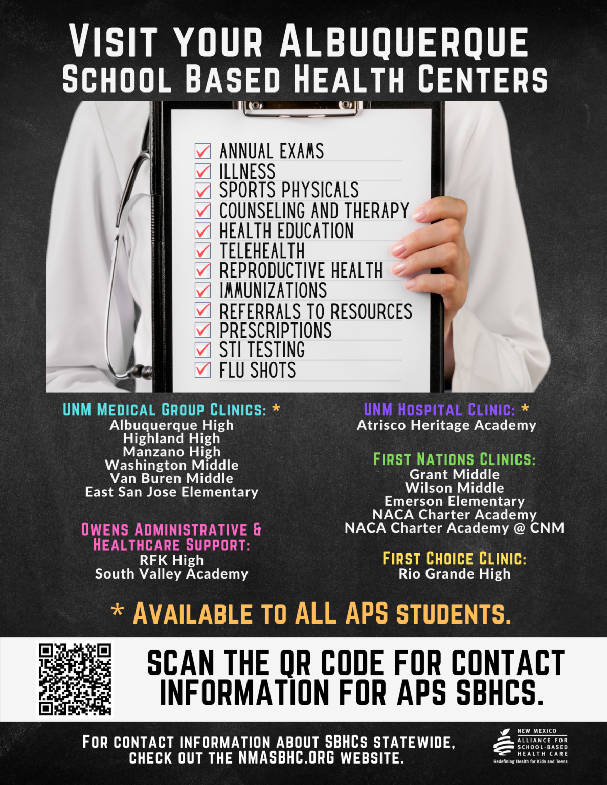 Marketing and Promotion - New Mexico Alliance for School-Based Health Care