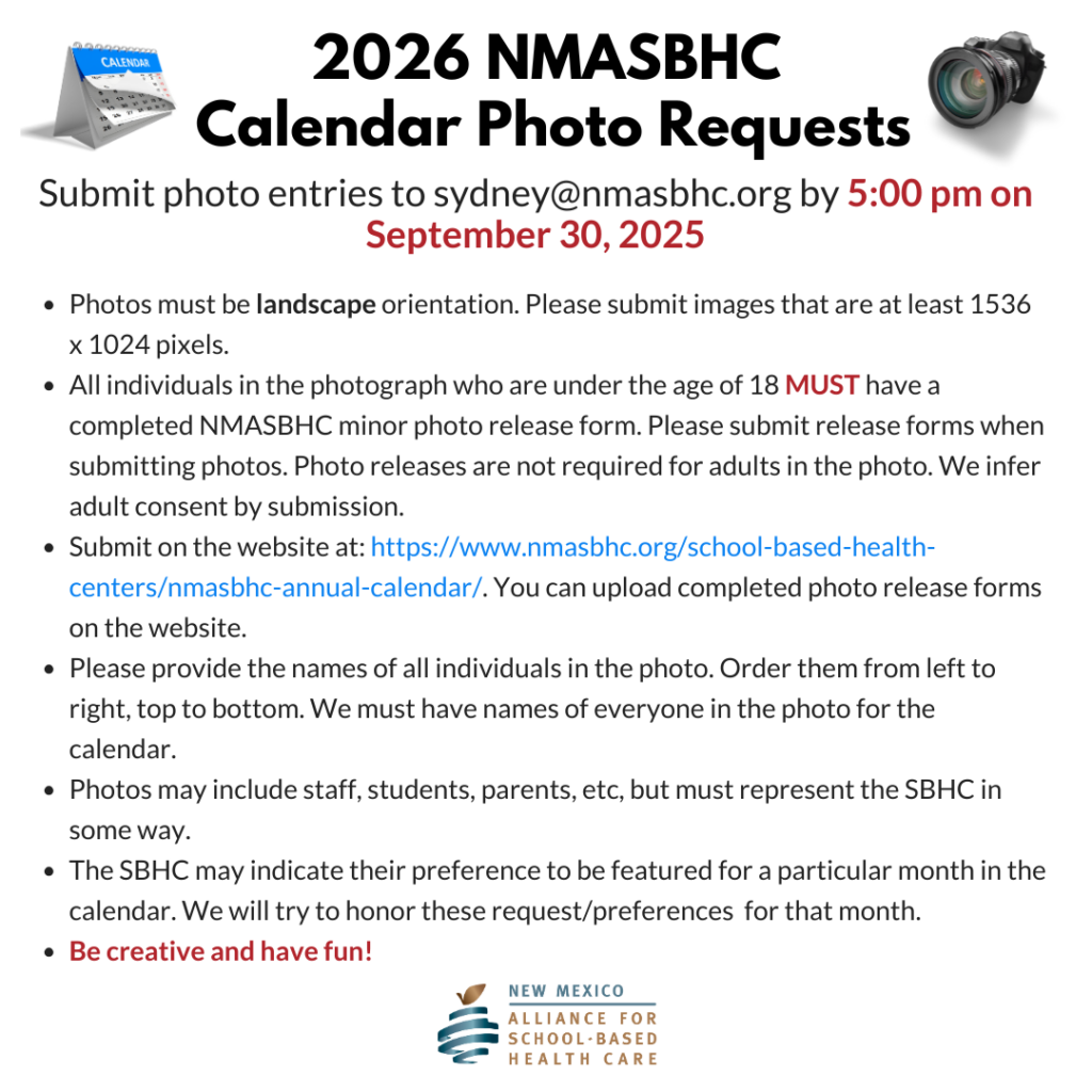 Calendar Submission Deadline - New Mexico Alliance for School-Based ...